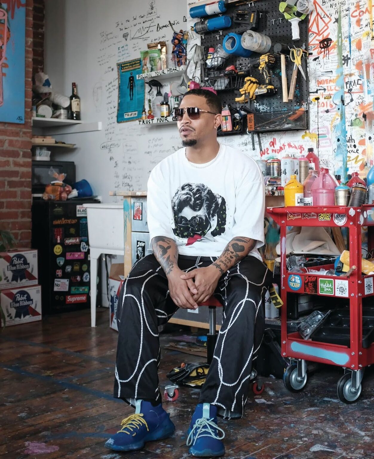 De Novo Gallery Features "Clarence James" in its Next Window Project ...