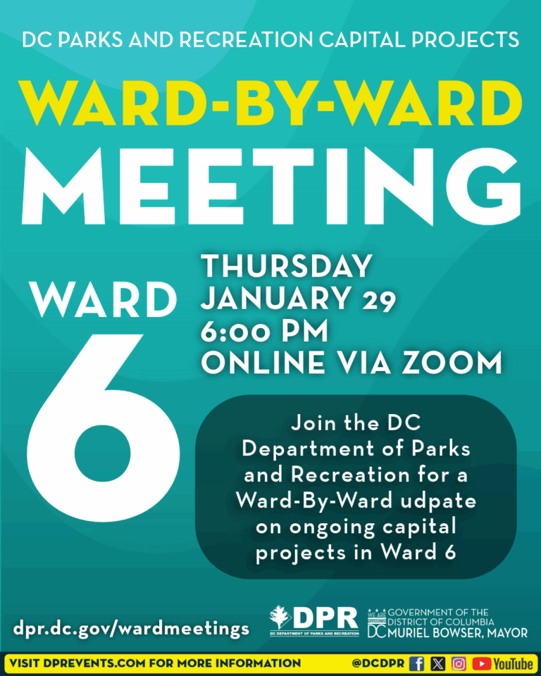 Ward 6 DPR Construction Update - Mount Vernon Triangle CID